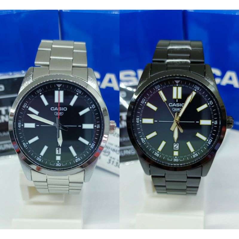Jual JAM TANGAN PRIA CASIO MTP-VD02D MTP-VD02B ORIGINAL GARANSI ...