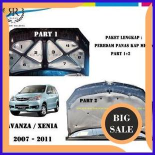 Jual suku cadang Peredam panas kap mesin Mobil AVANZA - XENIA 07-11 paketan part 1 dan 2 2ZJN23 ...
