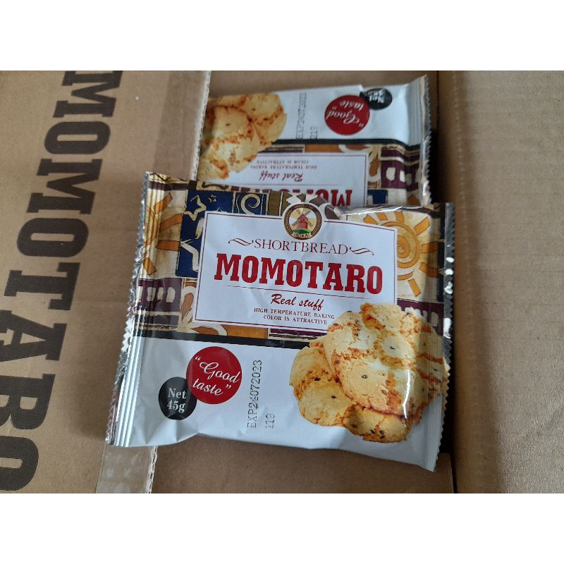 Jual AOKA MOMOTARO KUKIS 45G AOKA BUTTER COOKIES TERBARU SHORT BREAD ...
