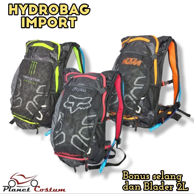 Jual hydro bag tas air minum sepeda cross trail blader hydropack hidrobag mtb downhill pcktm ...