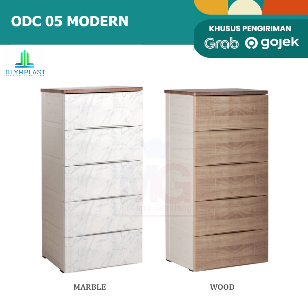 Jual Olymplast Drawer Cabinet | Lemari Laci Susun Plastik | ODC 04/05 ...
