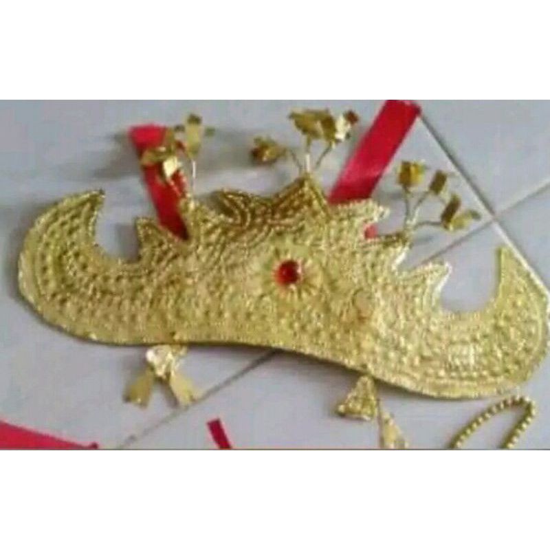 Jual mahkota siger kecil adat Lampung/siger lampung mahkota adat ...