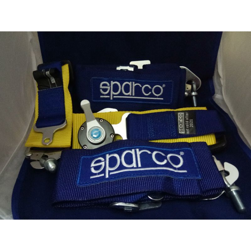 Jual Safety Belt Racing Biru 4 Titik QR | Shopee Indonesia