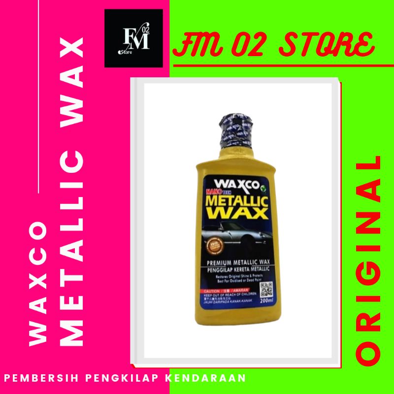Jual Waxco Metallic Wax Nano Tech 200ML | Shopee Indonesia
