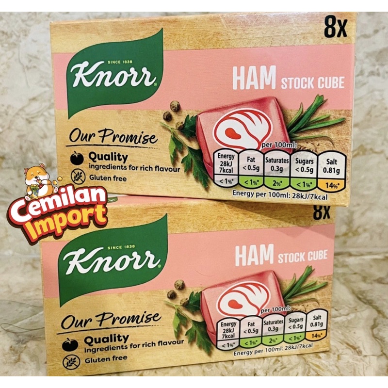 Jual Knorr Ham Stock Cubes | Shopee Indonesia
