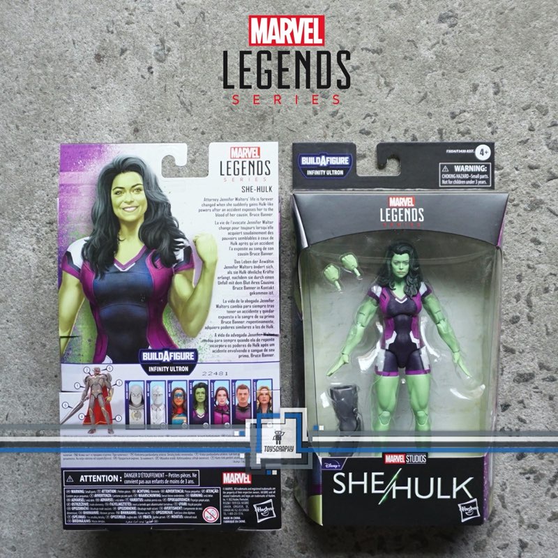 Jual Marvel Legends Disney Plus She Hulk Movie Wave Infinity Ultron ...