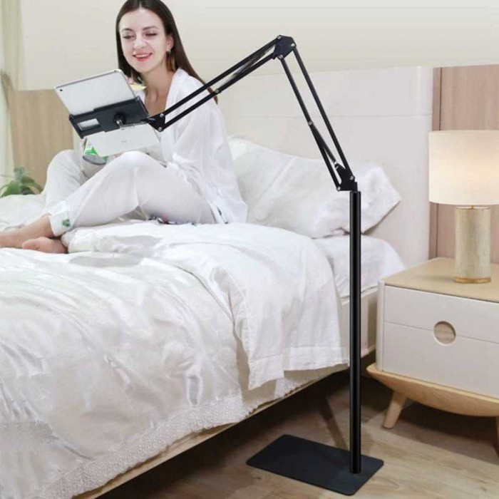 Jual Lazypod Stand Tiang Tablet iPad HP Phone Holder Lantai Ranjang ...