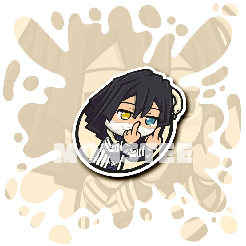 Jual Stiker Anime Chibi Kimetsu no Yaiba Part Hashira Sticker Vinyl ...