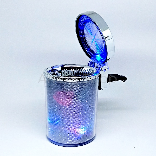 Jual Asbak Mobil Portable Car Ashtray LED Light | Shopee Indonesia