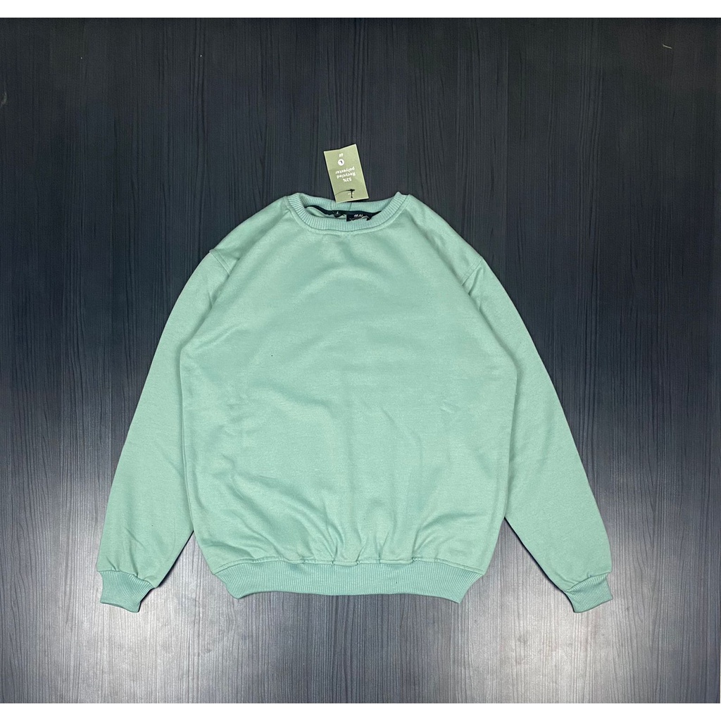 Jual Crewneck Sweater Polos Free Tas h8m UNISEX | Shopee Indonesia