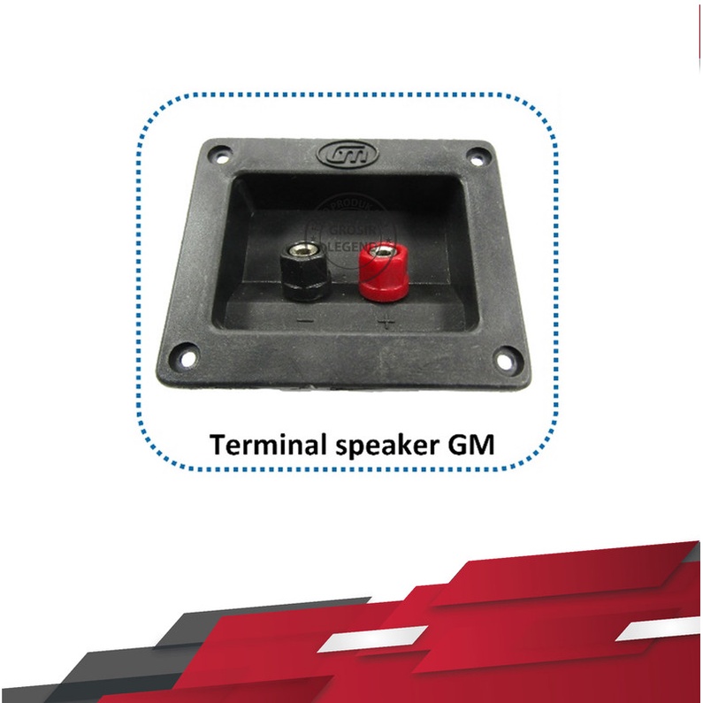 Jual Terminal speaker kotak segi 2 pin GM plastik | Shopee Indonesia
