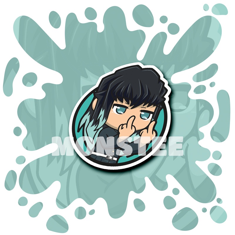 Jual Stiker Anime Chibi Kimetsu no Yaiba Part Hashira Sticker Vinyl ...