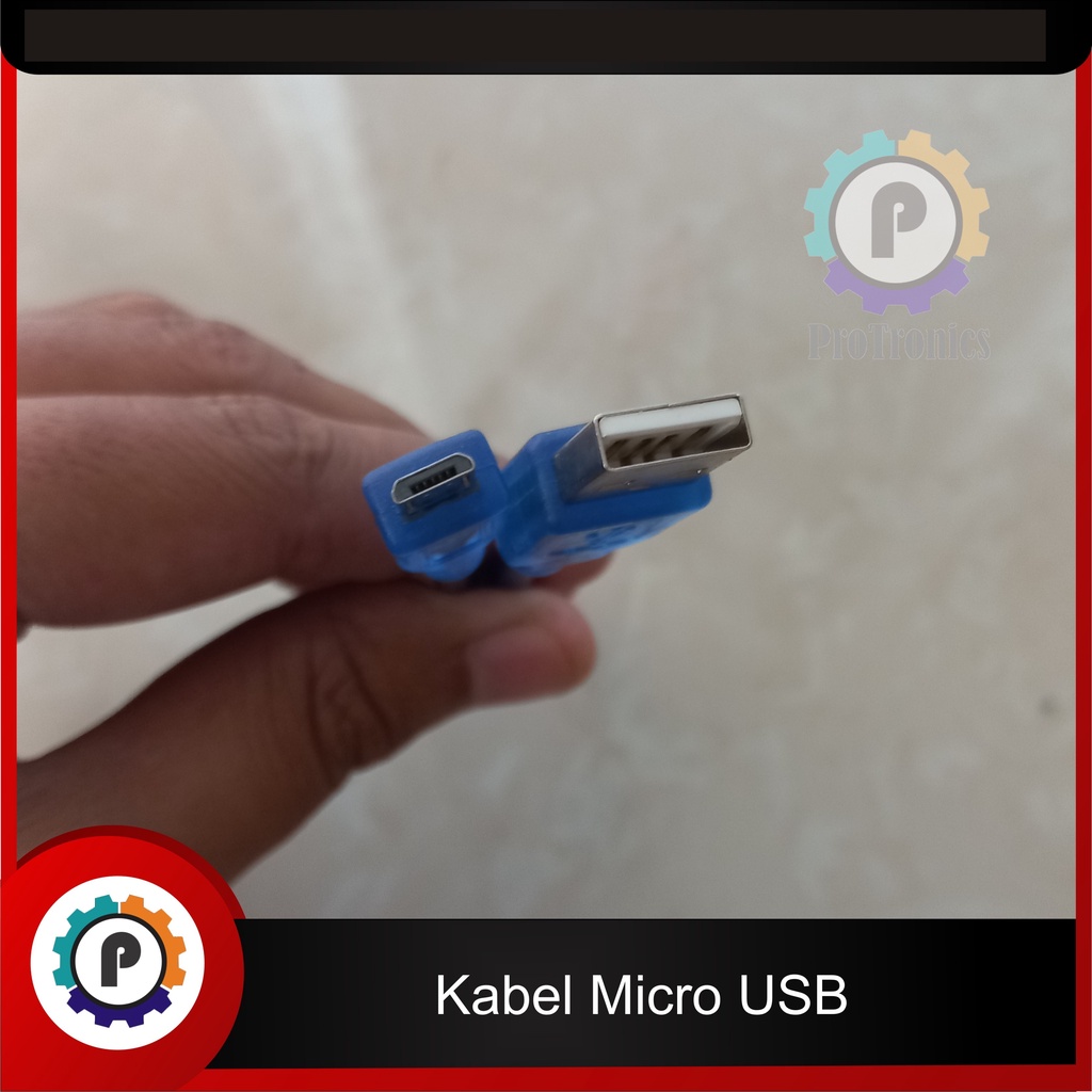 Jual Kabel Micro USB 30cm untuk Arduino Nano Robotdyn Hardisk Kamera Cable | Shopee Indonesia