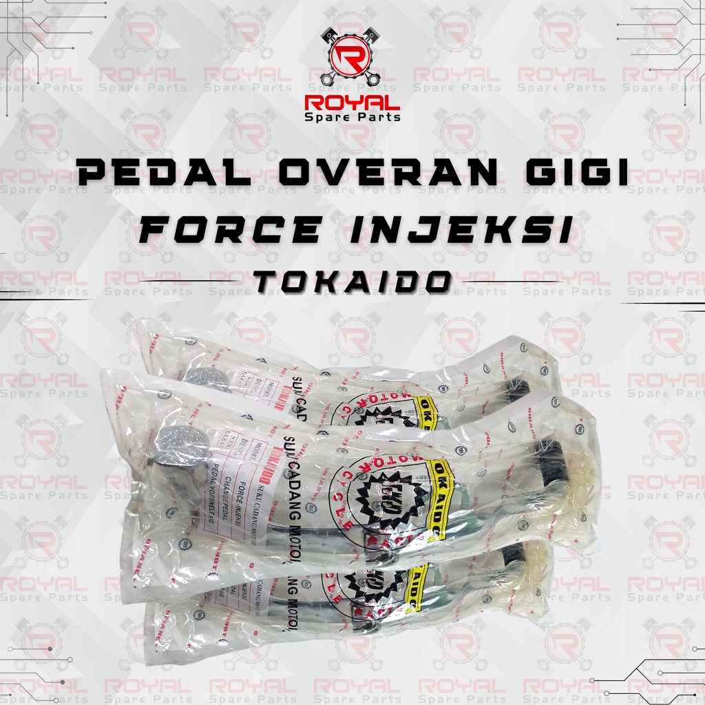 Jual PEDAL OVERAN GIGI FORCE INJEKSI ORIGINAL TOKAIDO | Shopee Indonesia