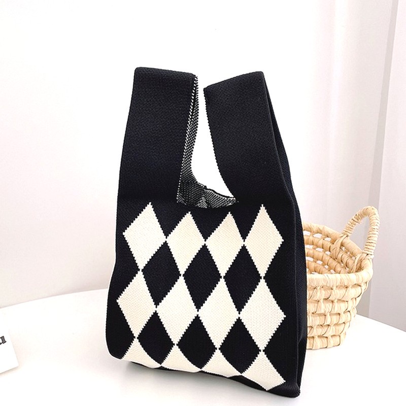 Jual Tas Buffalow Bangkok Thailand Rajut Totebag | Shopee Indonesia