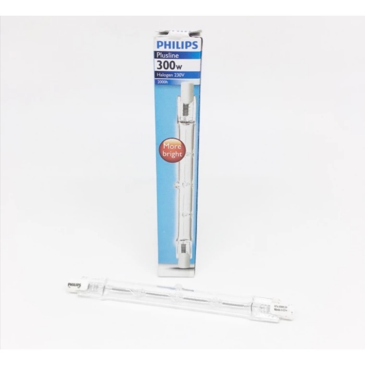 Jual Lampu Philips halogen stick plusline 300w/300 w/300 watt | Shopee ...