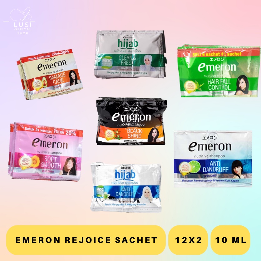 Jual Shampoo Emeron Sachet 10 ml | Shopee Indonesia