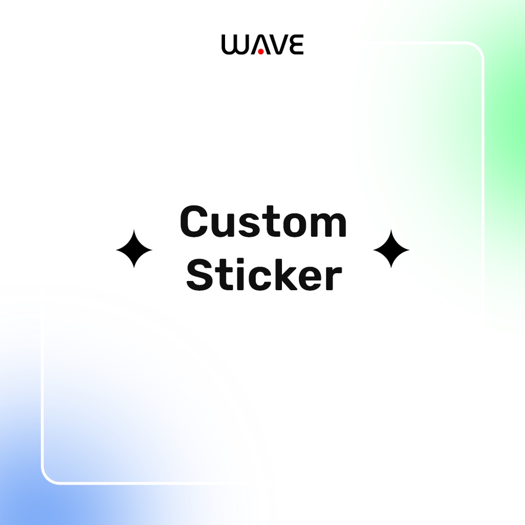 Jual Custom Cutting Sticker Vinyl & Skotlet Premium Waterproof Laminasi ...
