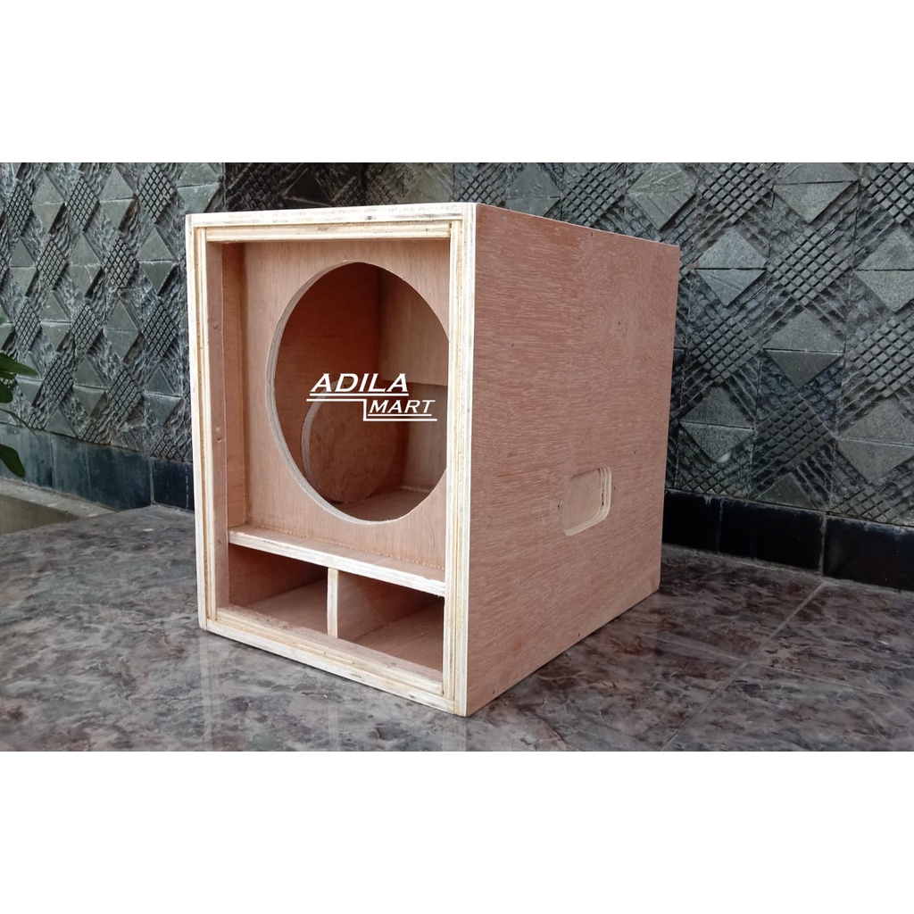 Jual Box Speaker Miniscoop 10 inch SINGGEL Bahan Triplek 12mm | Shopee ...