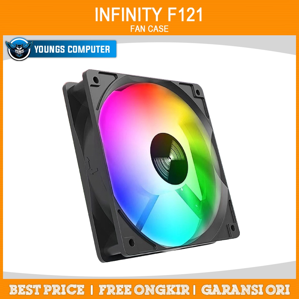 Jual INFINITY Fan Case 12cm RGB F121 Tray (Molex) | Fan Case Casing ...
