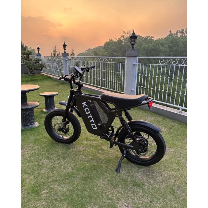 Jual Sepeda Lipat Elektrik Kotto Mini Ebike Sepeda Listrik | Shopee ...