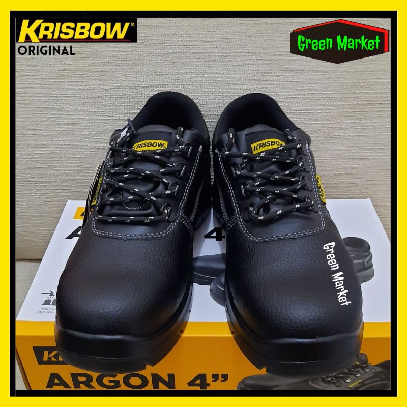 Jual Sepatu Safety Krisbow ARGON 4" || Safety Shoes Krisbow ARGON 4 ...