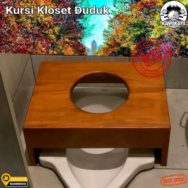 Jual Kursi WC Jongkok Model O Kursi Toilet Duduk Kursi Closet Portable ...