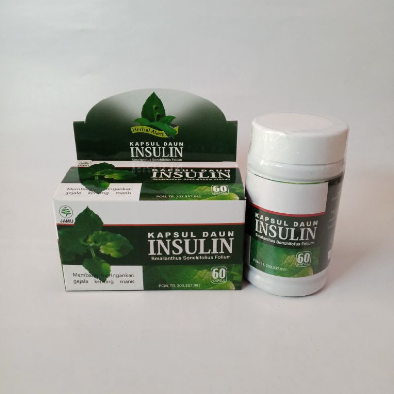 Jual Kapsul daun insulin original 100% BPOM extra insulin | Shopee ...