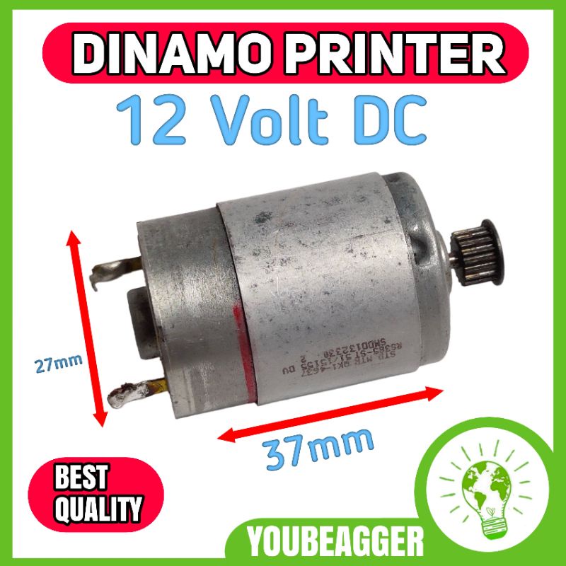 Jual Dinamo Printer 12V copotan mulus banget | Shopee Indonesia