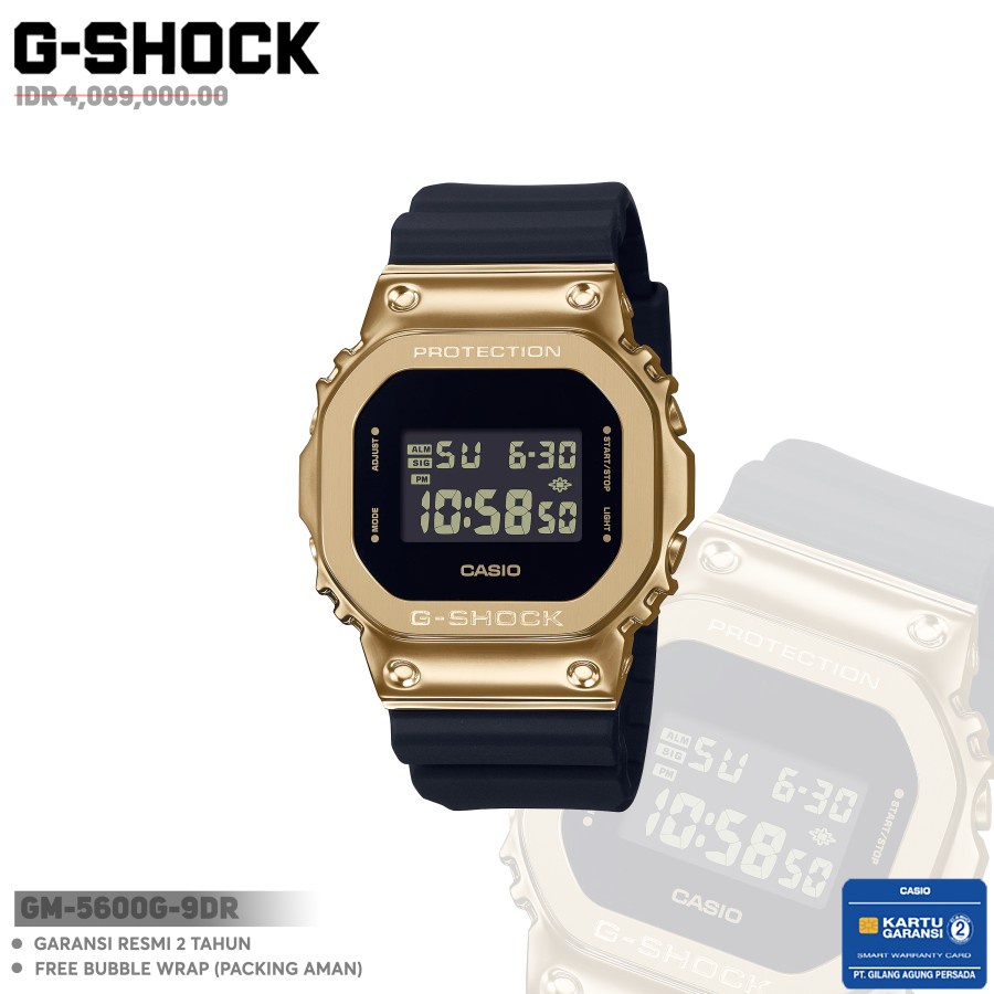 Jual Casio G-shock GM-5600G-9DR Original | Shopee Indonesia
