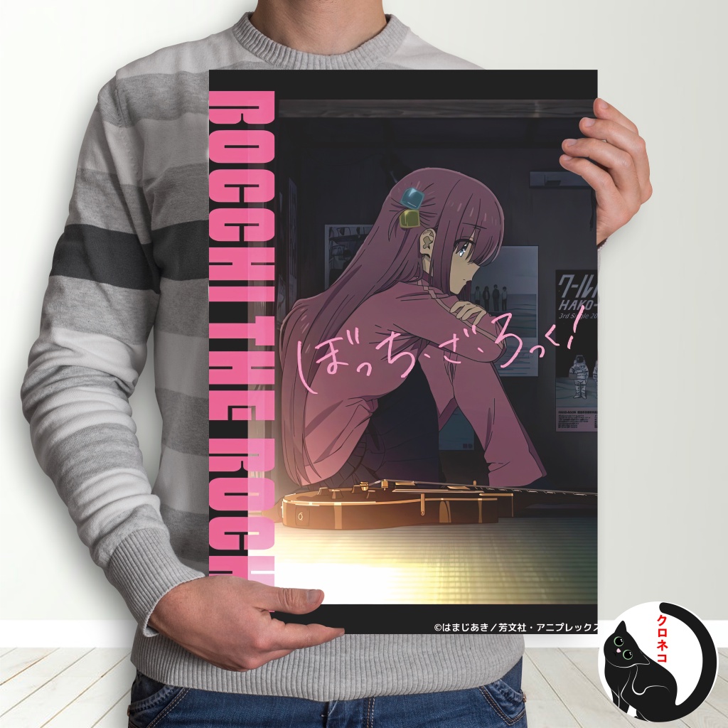 Jual Poster Bocchi The Rock Anime - Size A3+ Hitori Gotou, Ryou Yamada ...