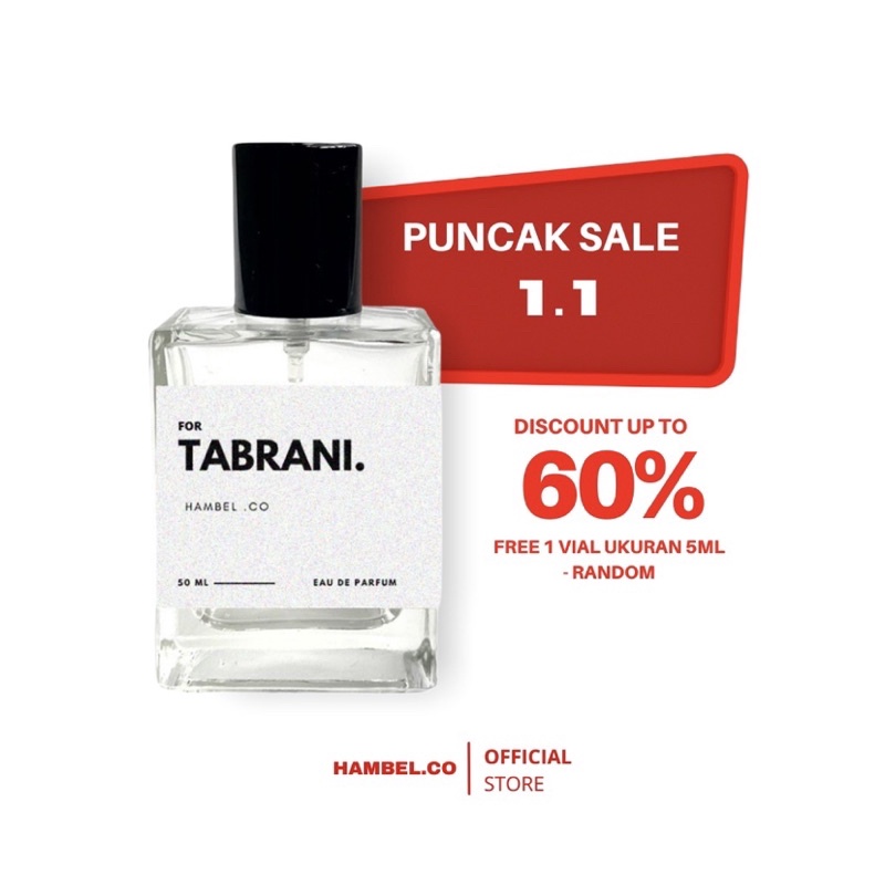 Jual Hambel parfum- for Tabrani ( Tampan dan Berani ) | Manly ...