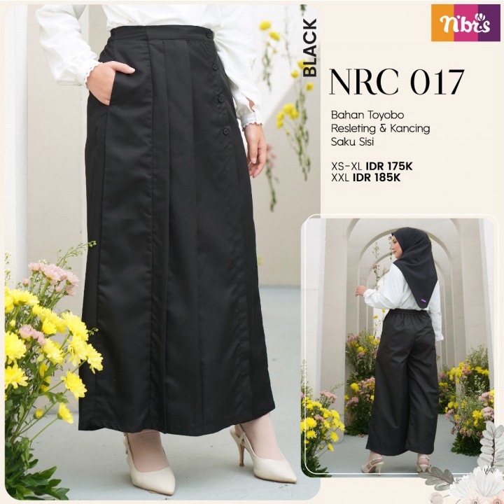 Jual NRC 17 BLACK SIZE UKURAN M BY NBRS BAHAN TOYOBO BAJU BUSANA MUSLIM WANITA BAWAHAN OLAHRAGA ...