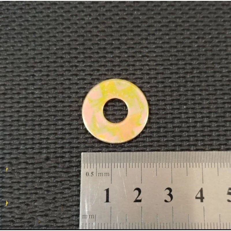 Jual Ring Plat Kuning M8 x 23 mm / M6 x 23mm Lebar | Shopee Indonesia