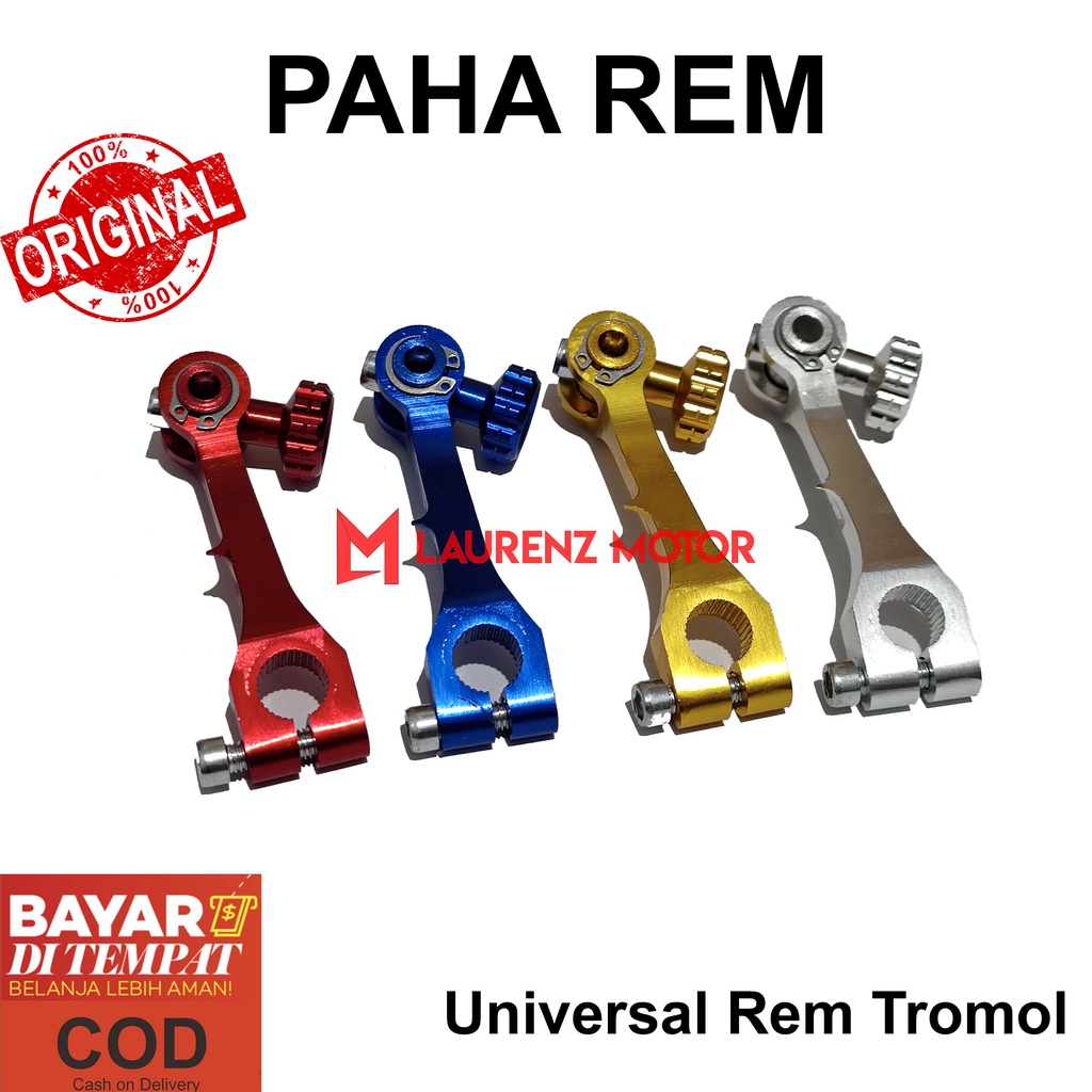 Jual Paha Rem Variasi Tromol Belakang CNC Motor Matic Bebek Beat Vario ...