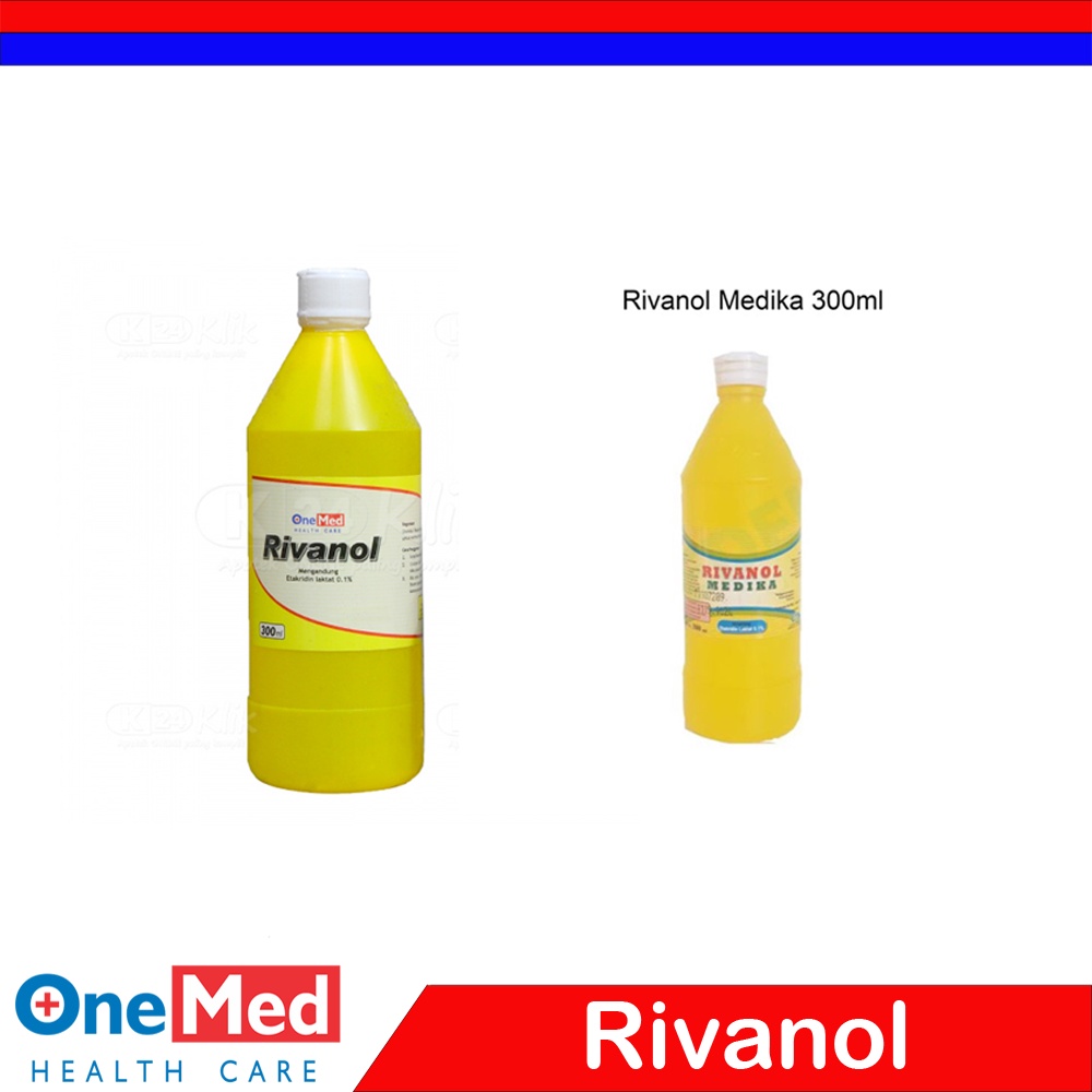Jual Rivanol 300ml OneMed dan Medika Pcs | Shopee Indonesia