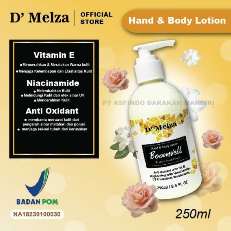 Jual HAND BODY D'MELZA (bpom) | Shopee Indonesia
