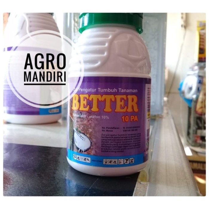 Jual _^_^_^] Better 500 ml ZPT Penambah Getah Penyadapan / Sadap Pohon ...