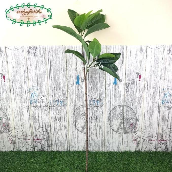 Jual Daun Magnolia Semi Latex Artificial X2 Tanaman Hias Pohon Plastik ...