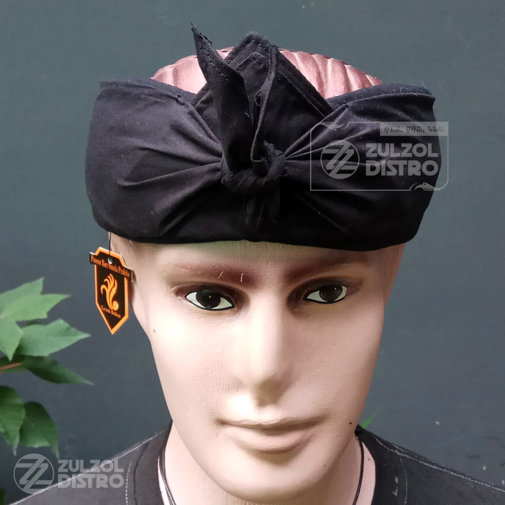 Jual Iket Sunda Praktis Full Kain Tanpa Spon Model Makuta Wangsa ...