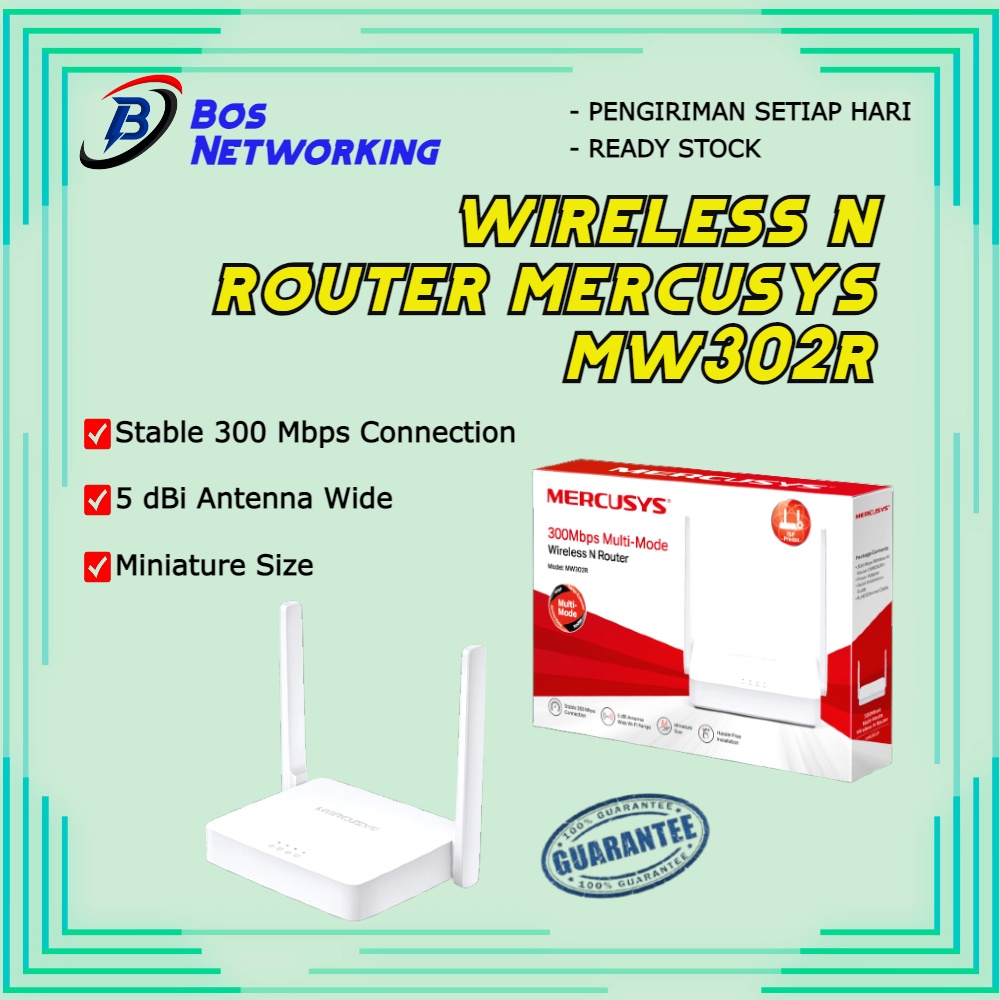 Jual Router N Wireless Mercusys MW302R | Shopee Indonesia
