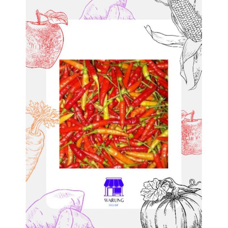 Jual CABE RAWIT DOMBA/CENGGEK DOMBA SEGAR 100g | Shopee Indonesia