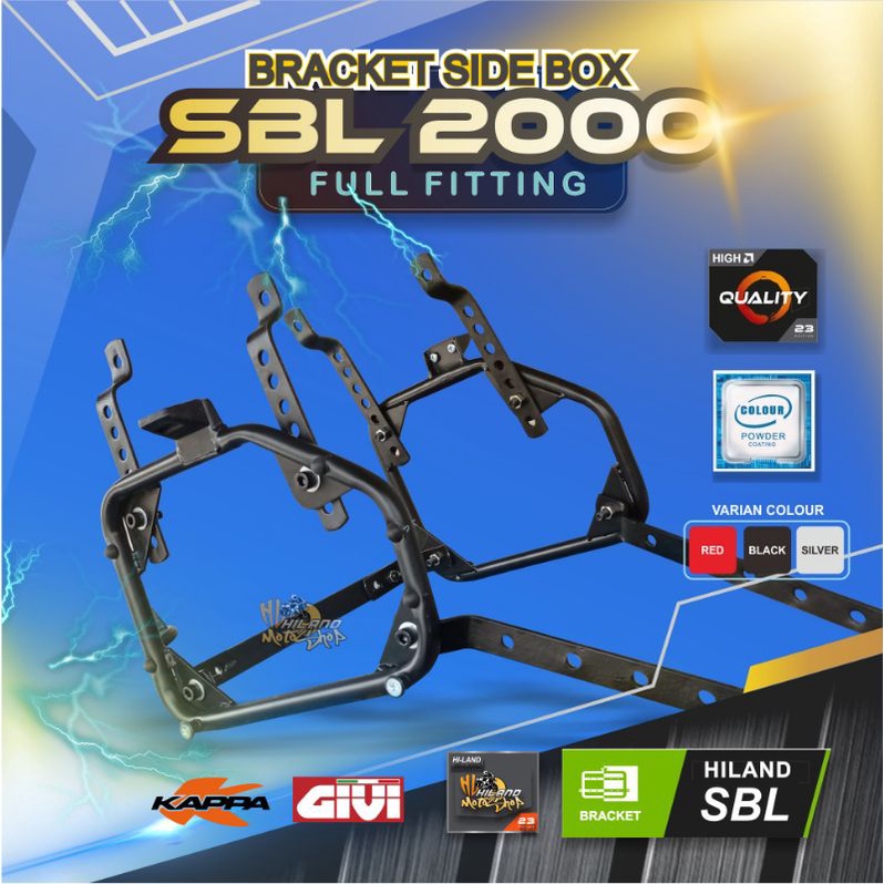 Jual BRACKET BREKET SBL 2000 / BRAKET UNIVERSAL SIDE BOX | Shopee Indonesia