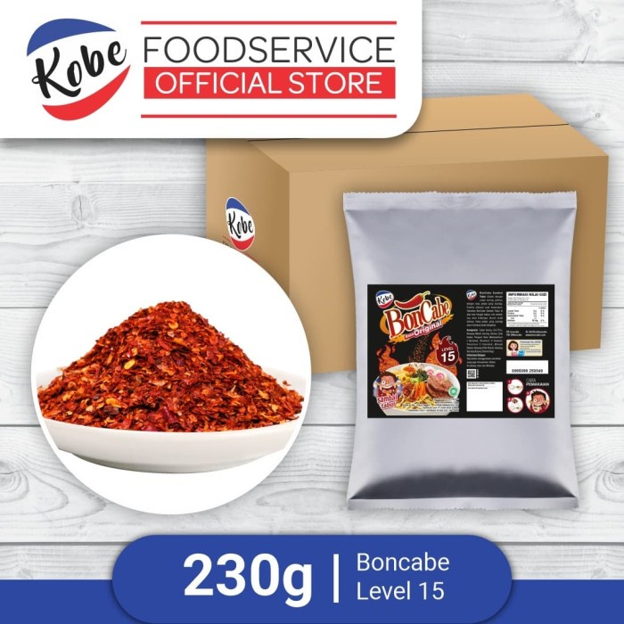 Jual BonCabe Original Level 15 230gr Sambal Tabur - Kemasan Besar ...