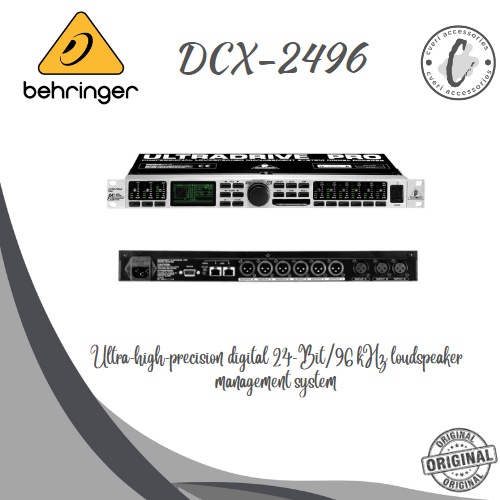 Jual BEHRINGER Ultra-Drive Pro DCX2496 Digital Speaker Management DLMS ...