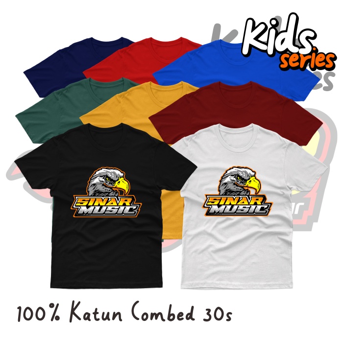 Jual Baju Kaos Anak Sinar Music Audio Sound System - Katun COmbed ...