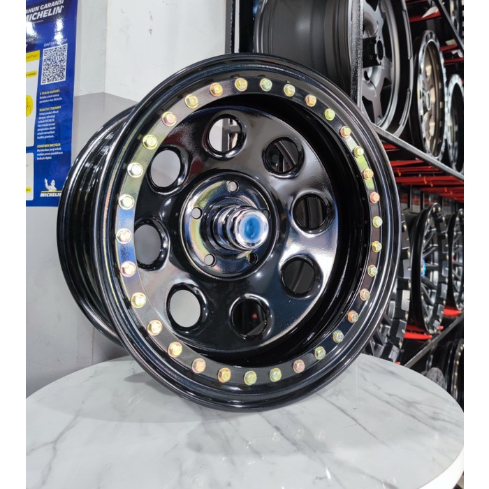 Jual Velg Besi Beadlock Soft8 17x9.0 5H 127 et-12 Ring 17 R17 lebar 9 ...