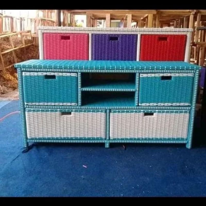 Jual Rak DVD Rotan sintetis | Shopee Indonesia