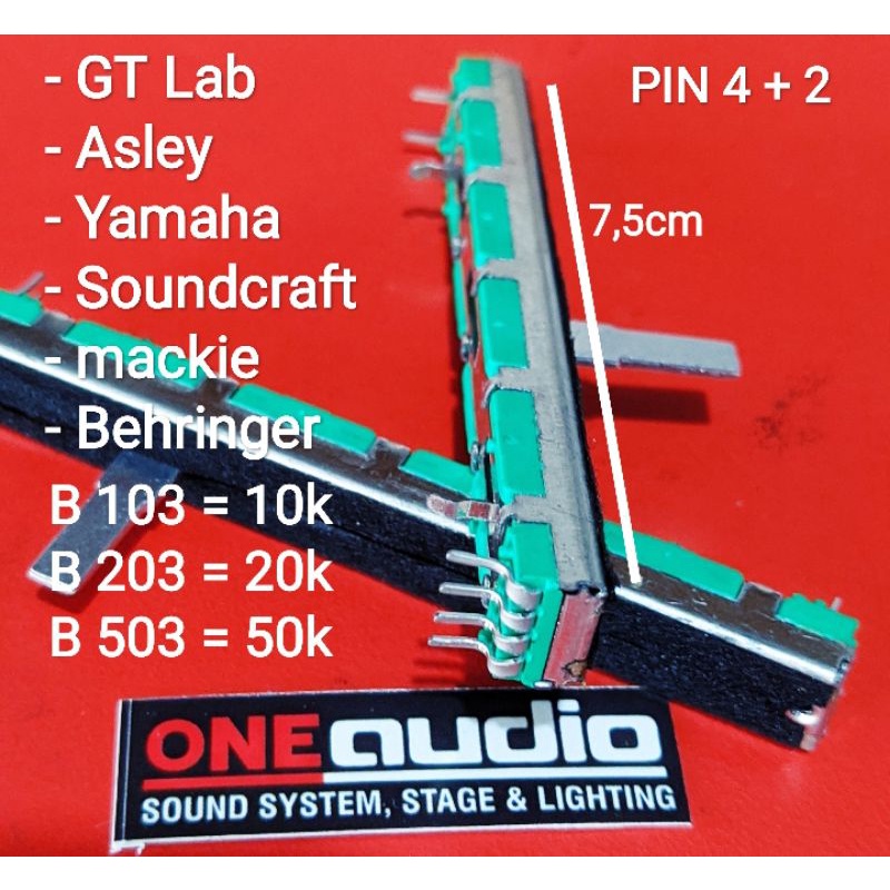 Jual Potensio Geser Mixer Yamaha mackie behringer soundcraft Gt lab ...