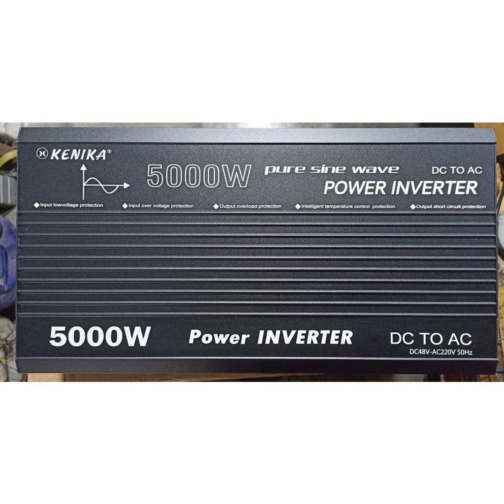 Jual KENIKA PSW 5000-48 POWER INVERTER KENIKA 48DC TO 220V AC 5000W ...